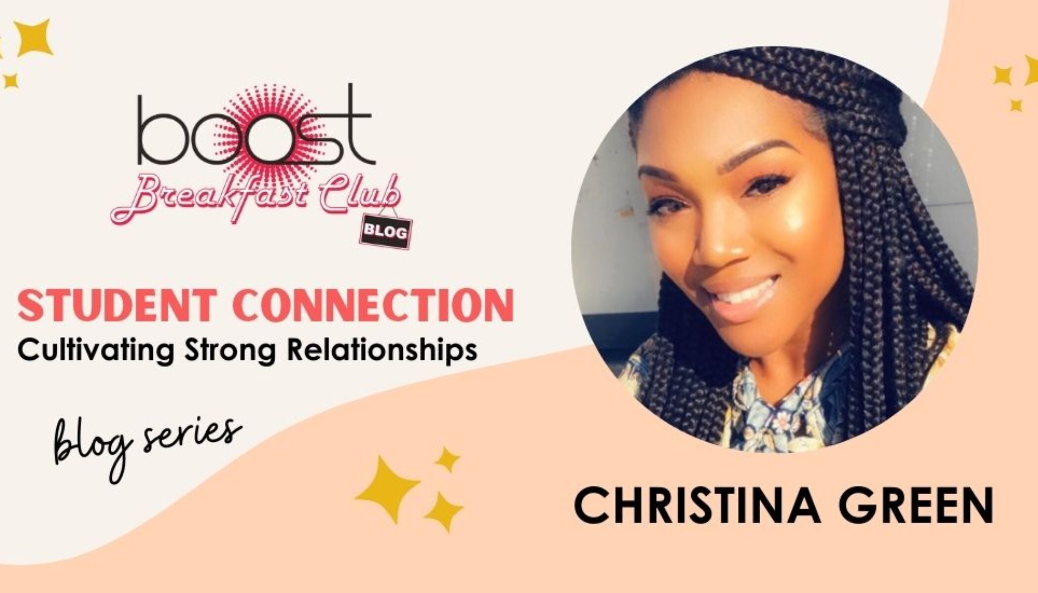 A Conversation about Student Connection with Christina Green – BOOST Cafe