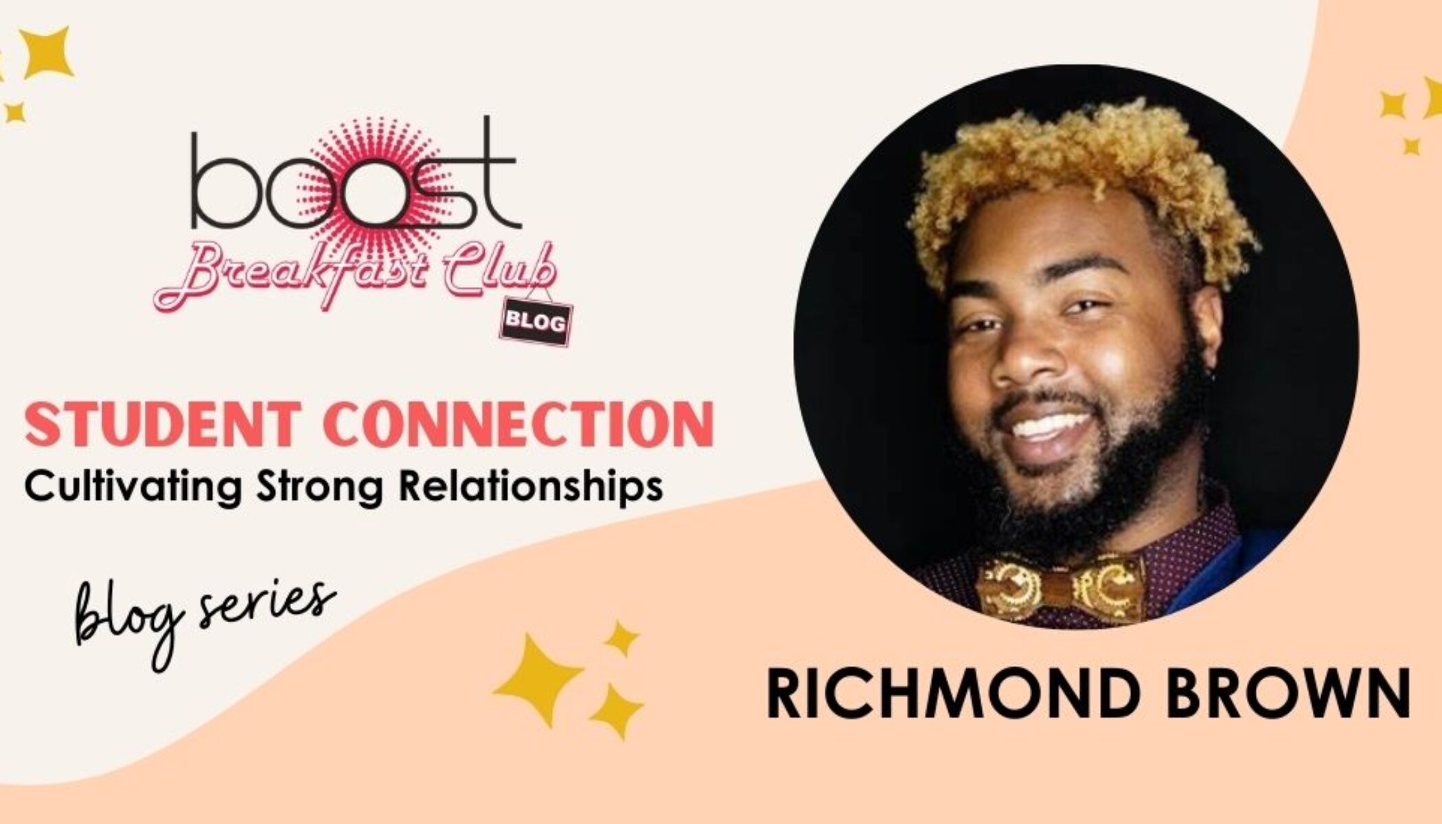 A Conversation about Student Connection with Richmond Brown – BOOST Cafe