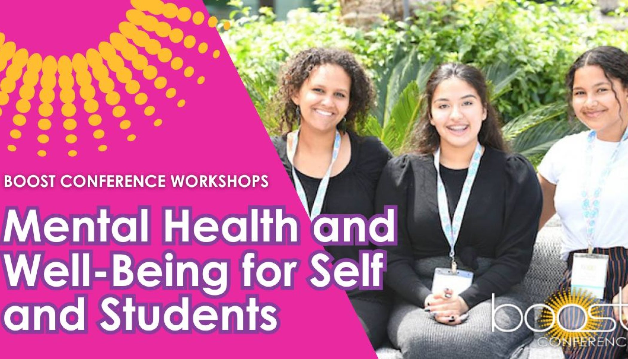 Mental Health and Well-Being for Self and Students: Workshops to BOOST ...